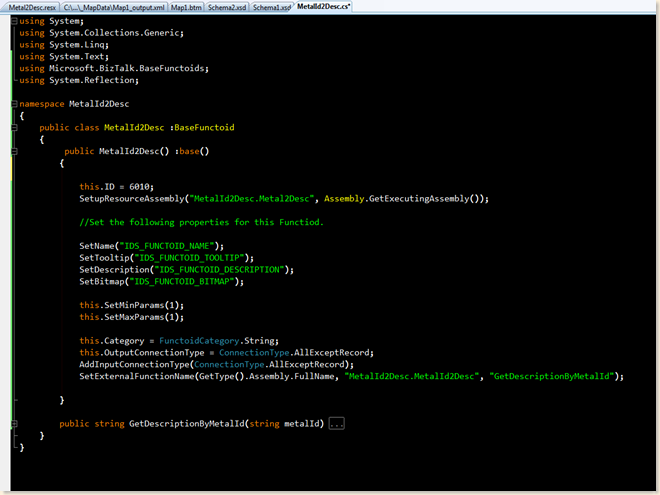 Bytes Matters: How to create custom Functoid [for Biztalk Mapper]